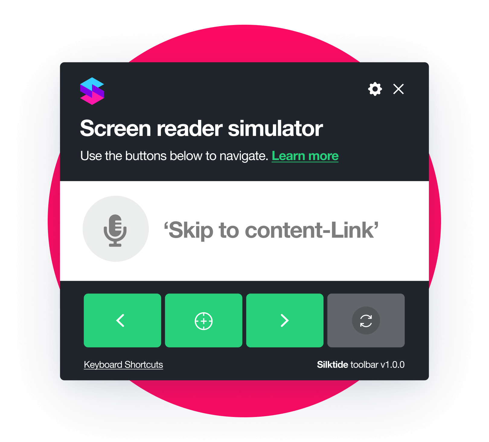 Web accessibility testing. Become WCAG and ADA compliant - Silktide