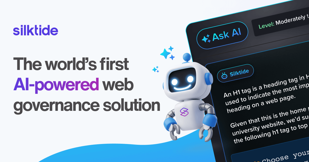 The world’s first AI-powered web governance solution - Silktide