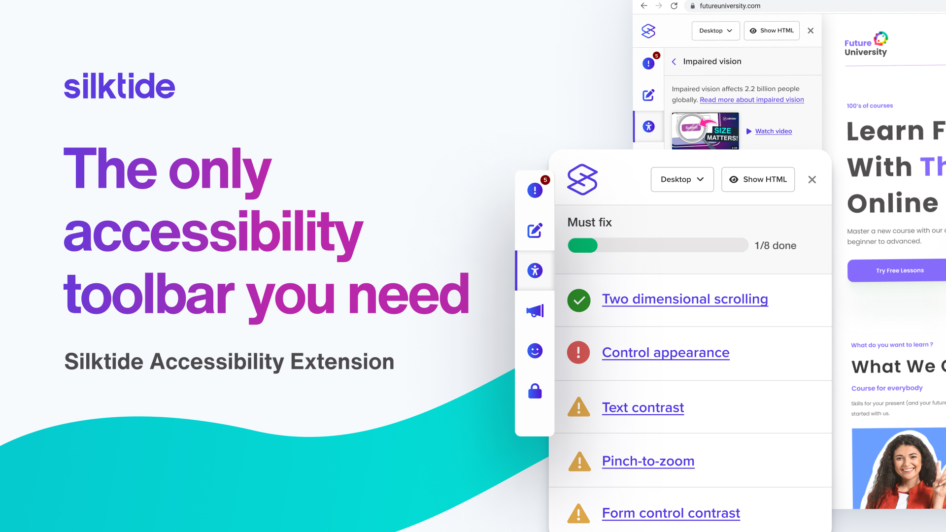 Accessibility Checker for Chrome - 200+ Free WCAG Checks