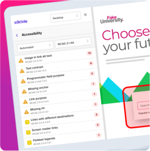 WCAG 2.4.3: Focus order (Level A) - Silktide