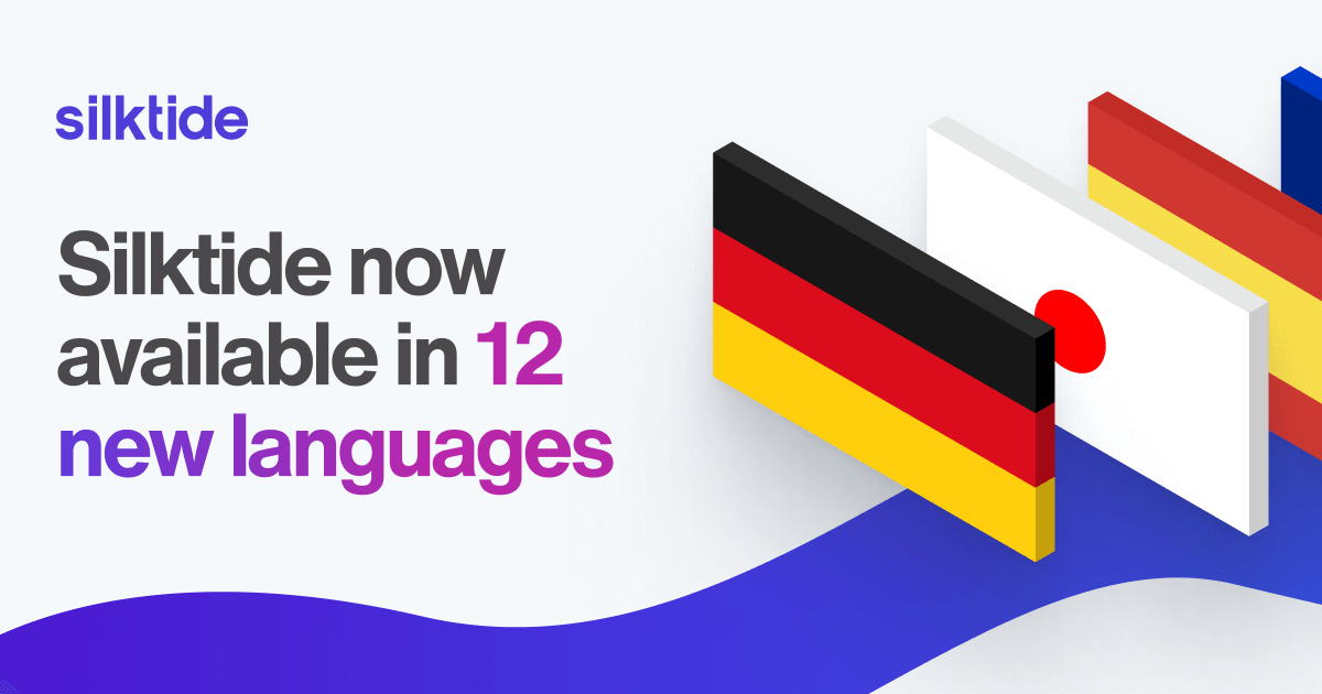 Silktide now available in 12 new languages - Silktide