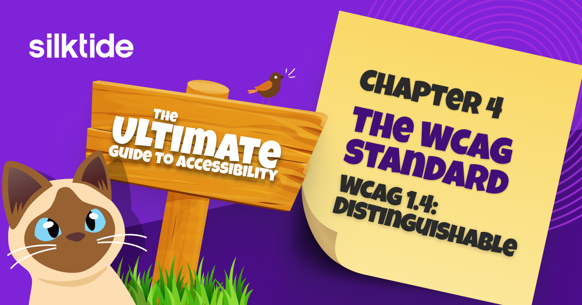 WCAG 1.4: Distinguishable - Silktide