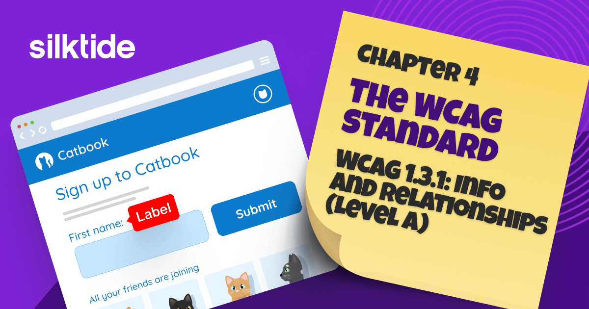 WCAG 1.3.1: Info and Relationships (Level A) - Silktide