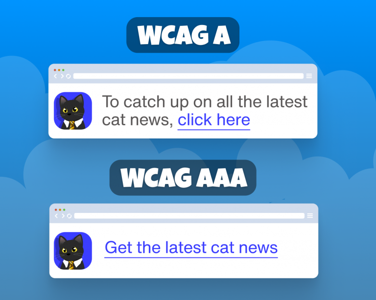 WCAG 2.4.4: Link purpose (in context) (Level A) - Silktide