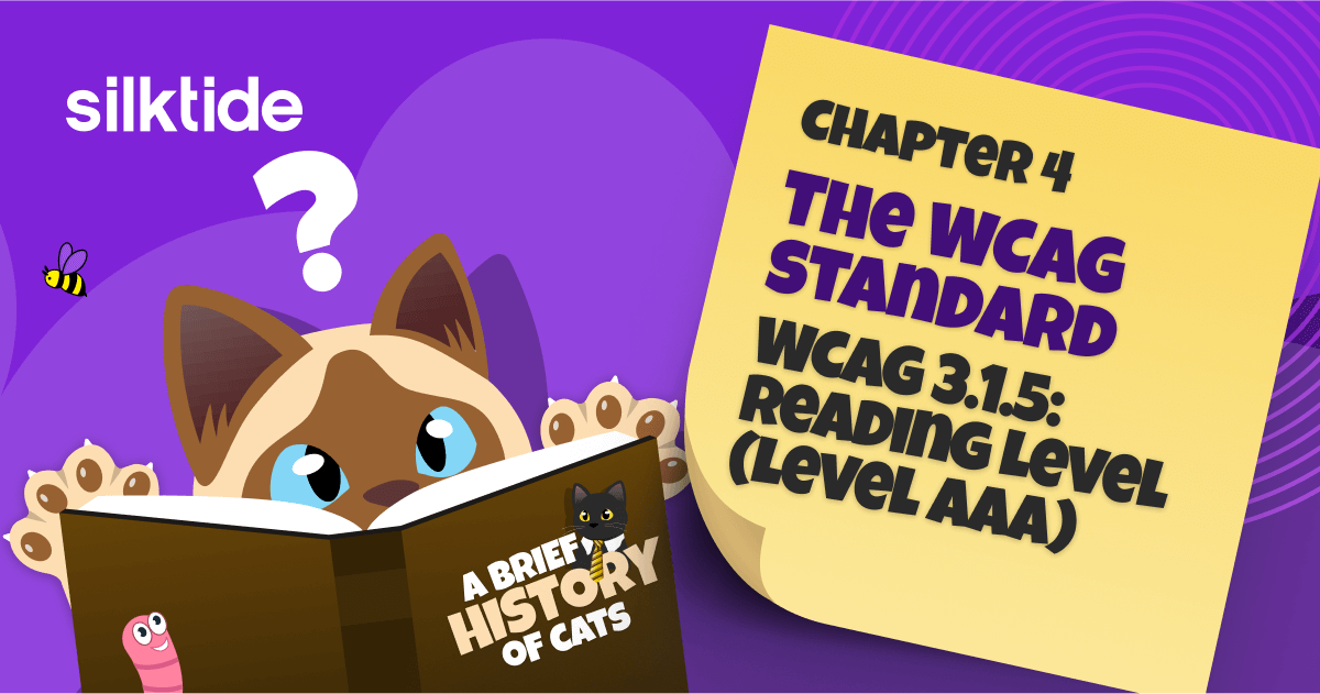 WCAG 3.1.5: Reading Level (Level AAA) - Silktide