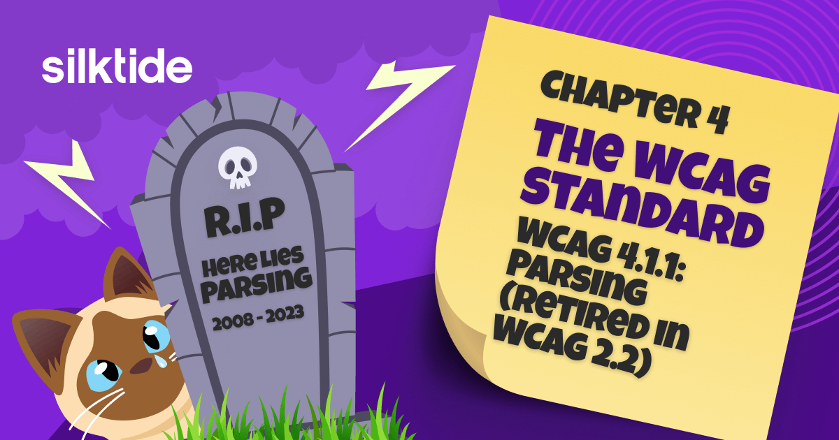 WCAG 4.1.1: Parsing (Retired in WCAG 2.2) - Silktide