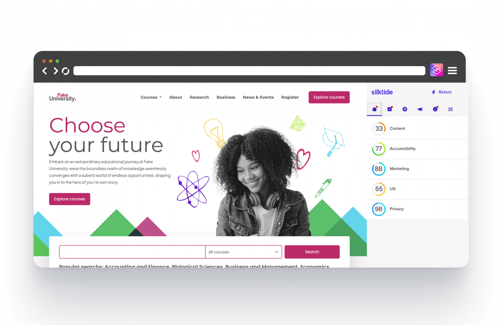 For customers - Silktide